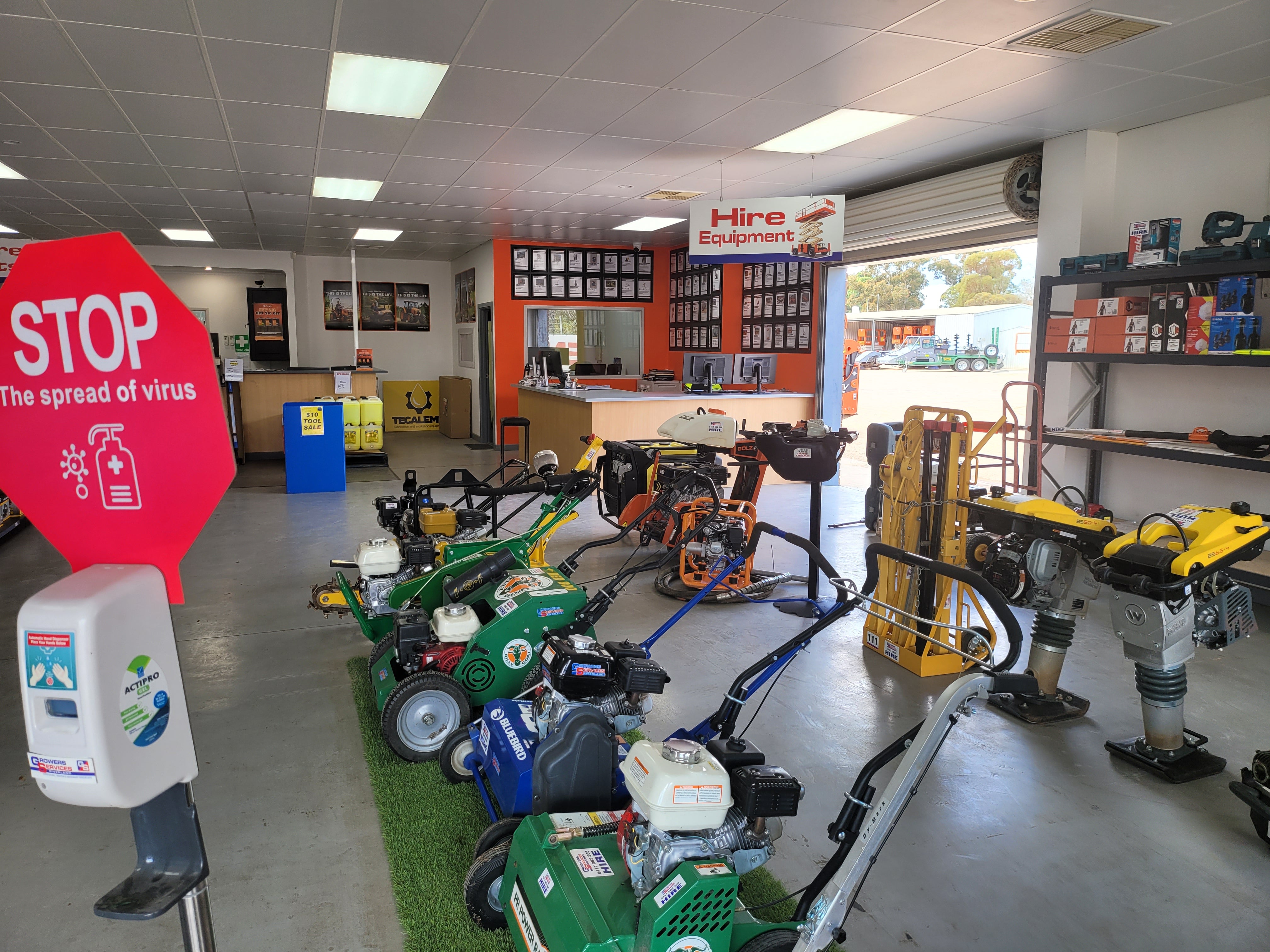 Red Roo de thatcher / scarifier For Hire – Growers Services Hire