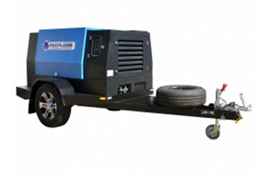 Peerless Trailer Mounted 50hp Diesel Rotary Screw Compressor – Growers ...