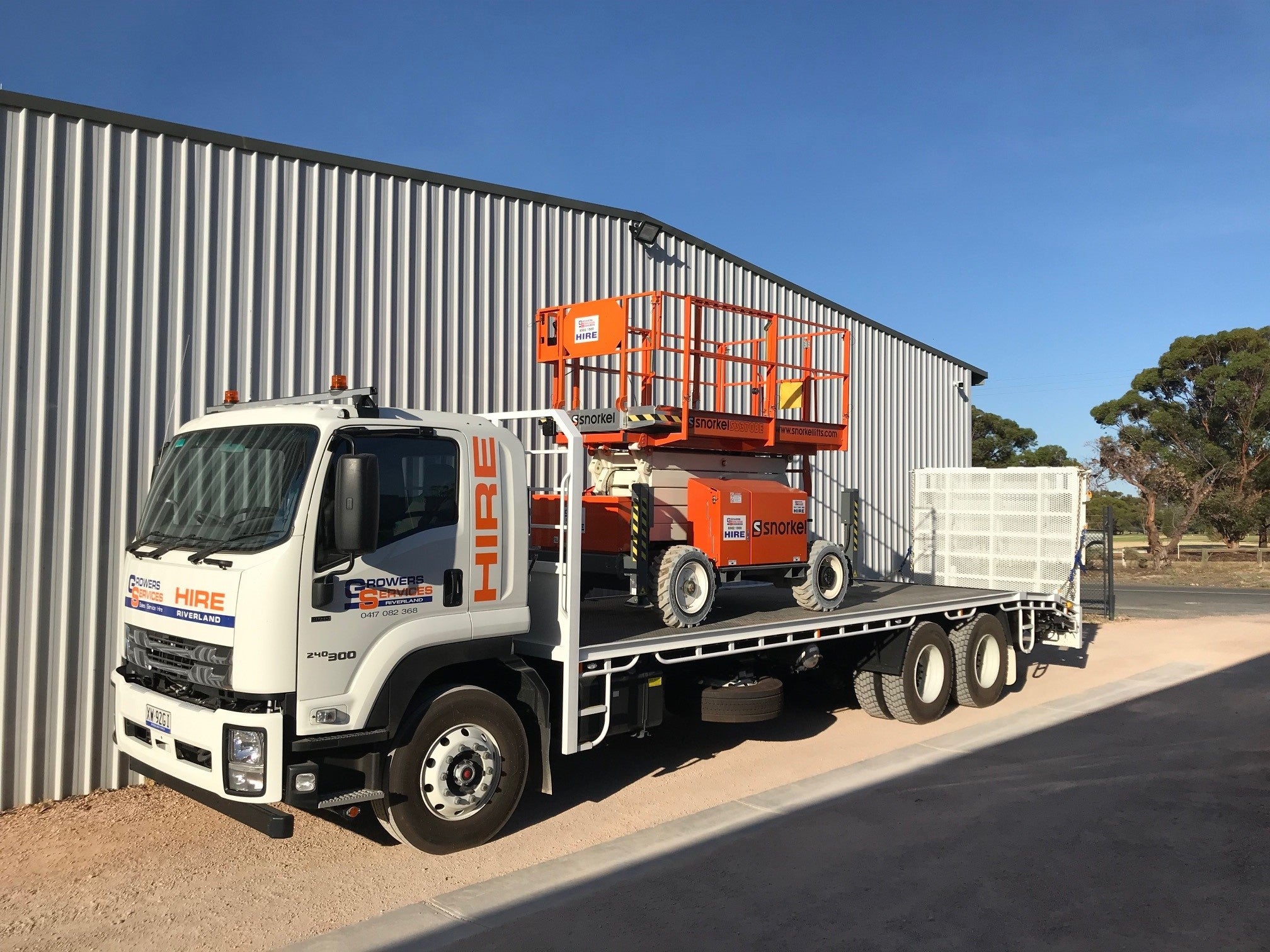 Wet Hire, Isuzu bogie drive Truck For Hire with Driver – Growers ...