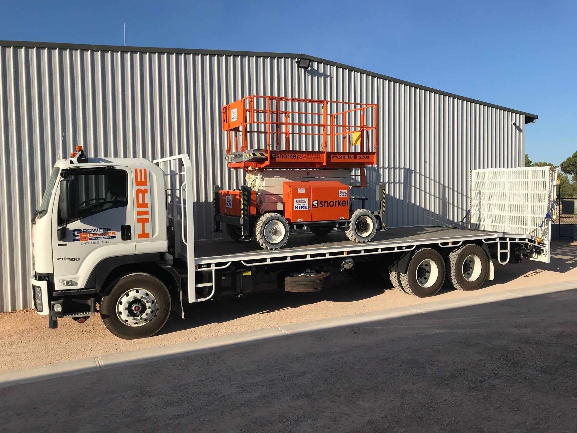 Wet Hire, Isuzu bogie drive Truck For Hire with Driver – Growers ...