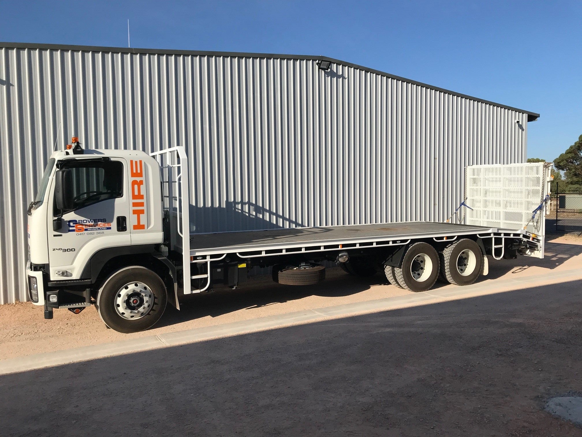 Wet Hire, Isuzu bogie drive Truck For Hire with Driver – Growers ...
