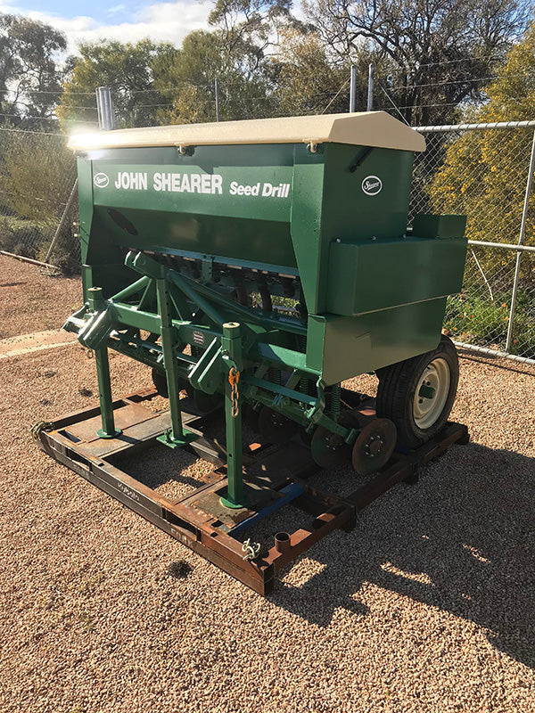 John Shearer 10 Row Seed Drill For Hire – Growers Services Hire