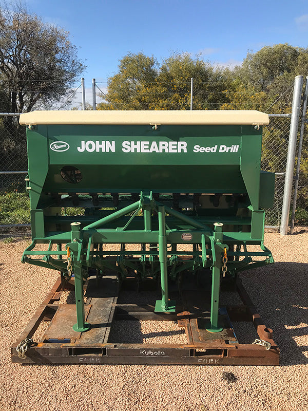 John Shearer 10 Row Seed Drill For Hire – Growers Services Hire