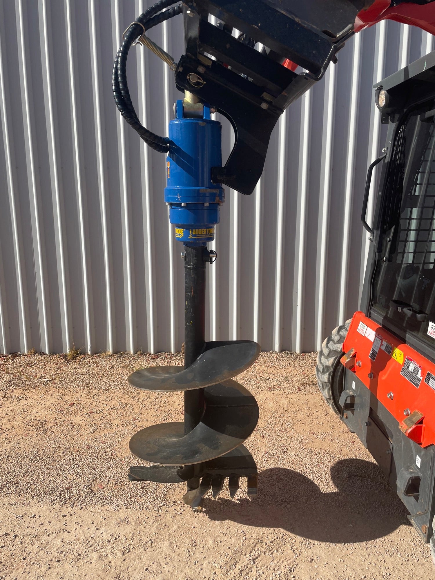 4500 Auger drive/ Earth drill attachment for Skid Steer or excavator F ...